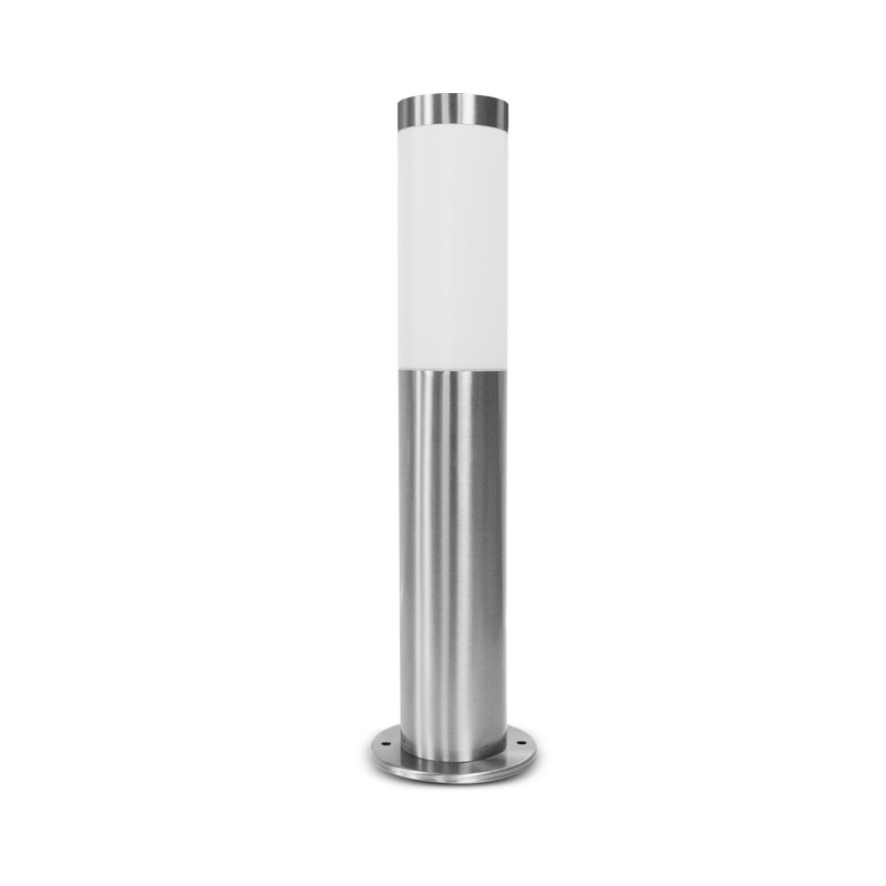 Verlichtingspaal Inox 304 1xE27 Rond IP44 | Project Zero